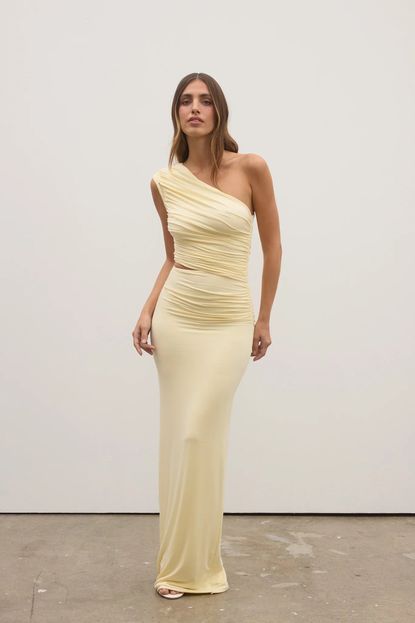 BAYSE BRAND - IVY MAXI DRESS (LEMON)
