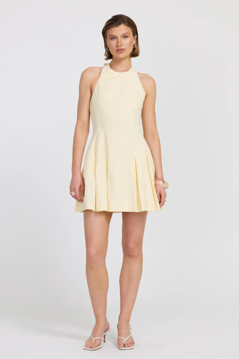 SOVERE / STUDIO - REPRIVE MINI DRESS (PANNACOTTA)